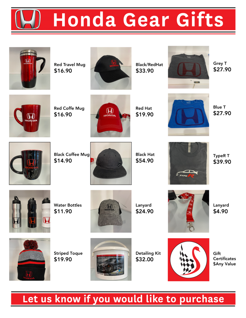 Our Honda Gear Gifts | Stratford Honda