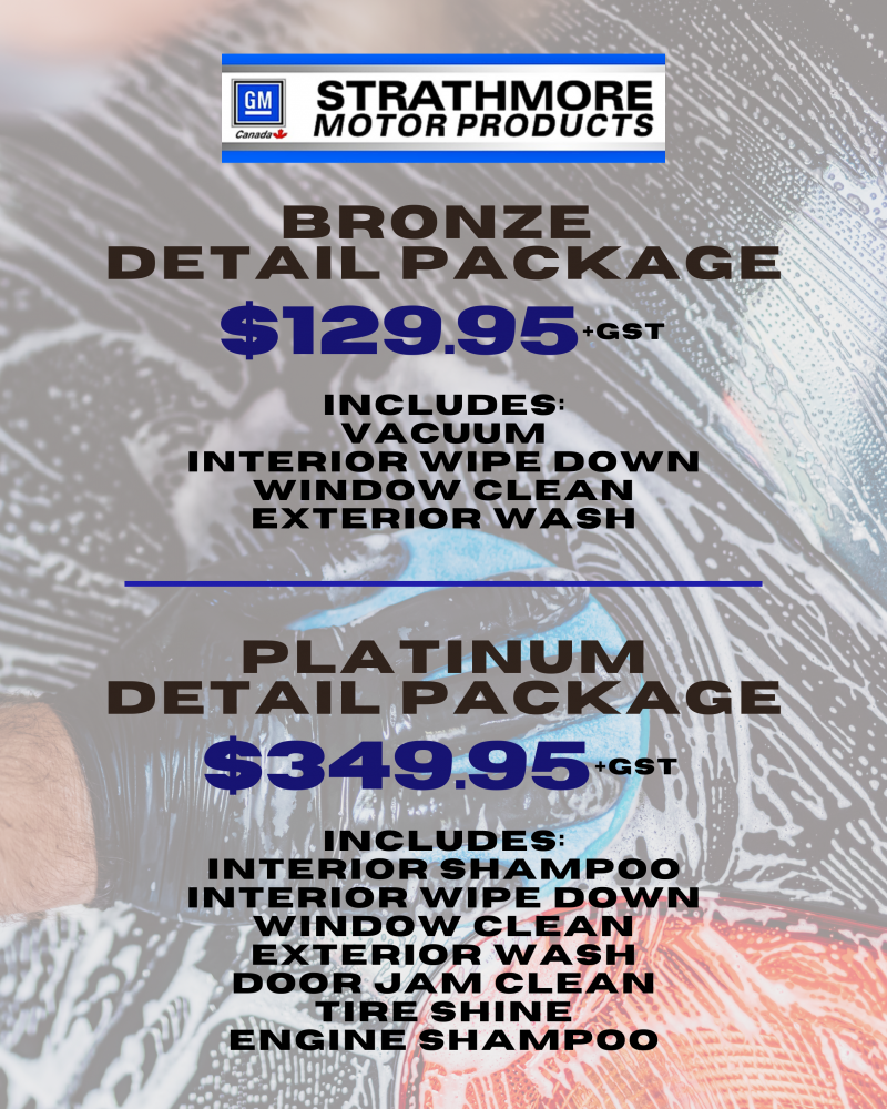 Vehicle Detailing Packages | Strathmore Motors