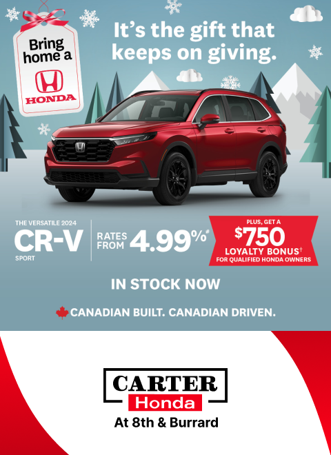 New & Used Honda Dealership Vancouver, BC | Carter Honda