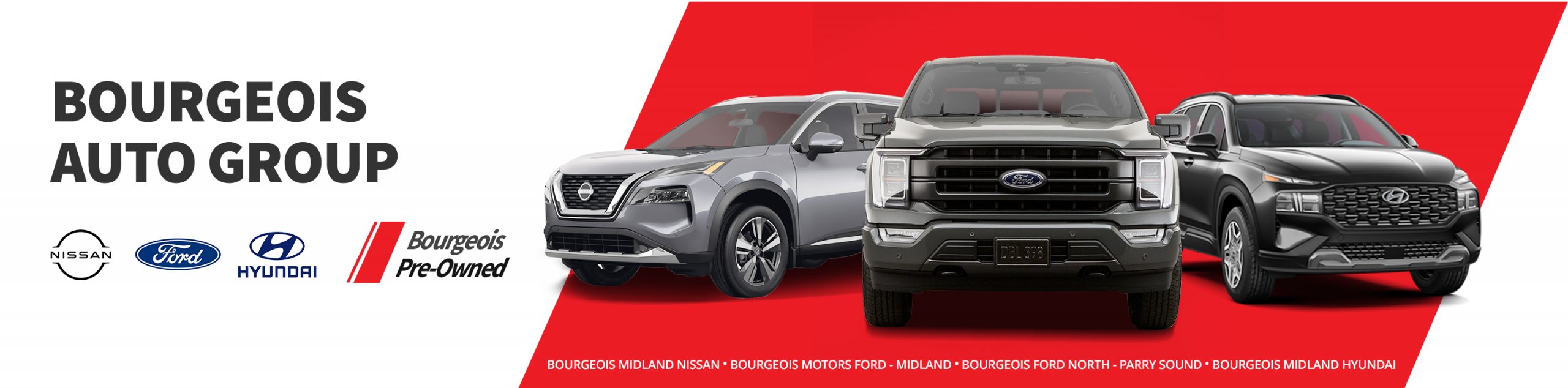 Car Dealership - Ford Nissan and Hyundai | Bourgeois Auto Group