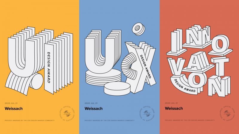Weissach.com Receives Awards from CSSDA | Weissach